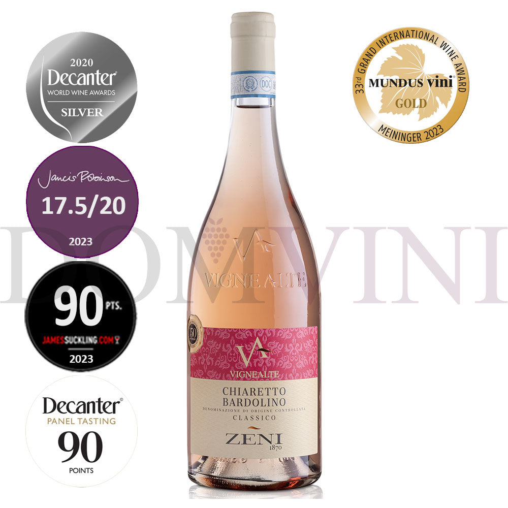 ZENI "Chiaretto" Bardolino Classico DOC Vigne Alte 2022 – DOMVINI