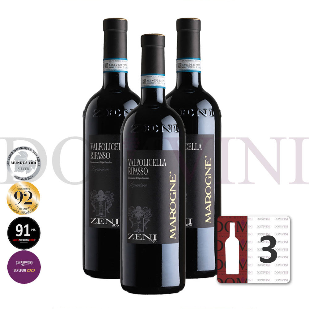 ZENI Valpolicella Classico Superiore "Ripasso" Marogne DOC 2021 - 3er ...